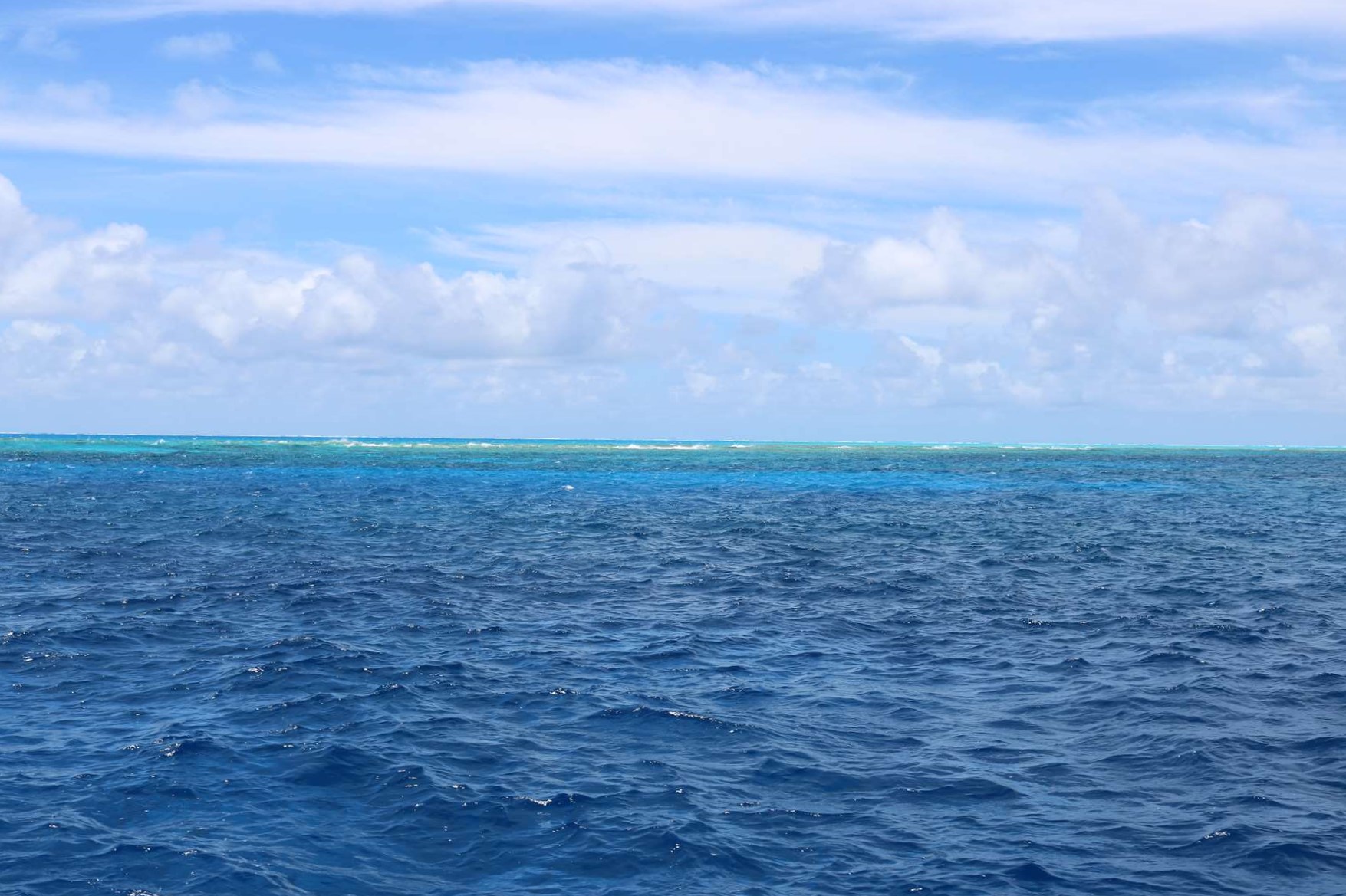 In the middle of nowhere. Beveridge Reef. – Manevai